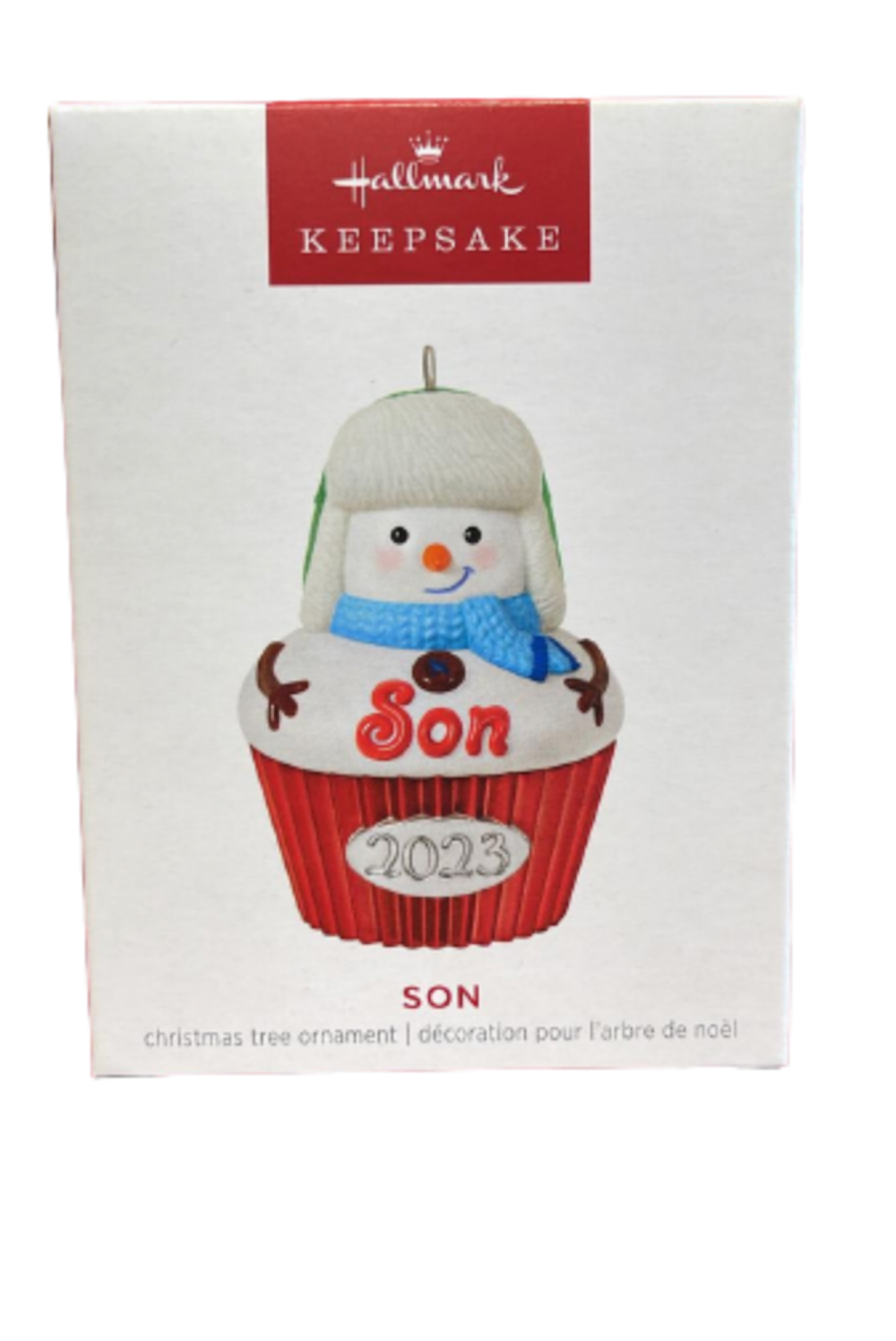 Hallmark 2023 Keepsake Son Cupcake Christmas Ornament New with Box – I ...