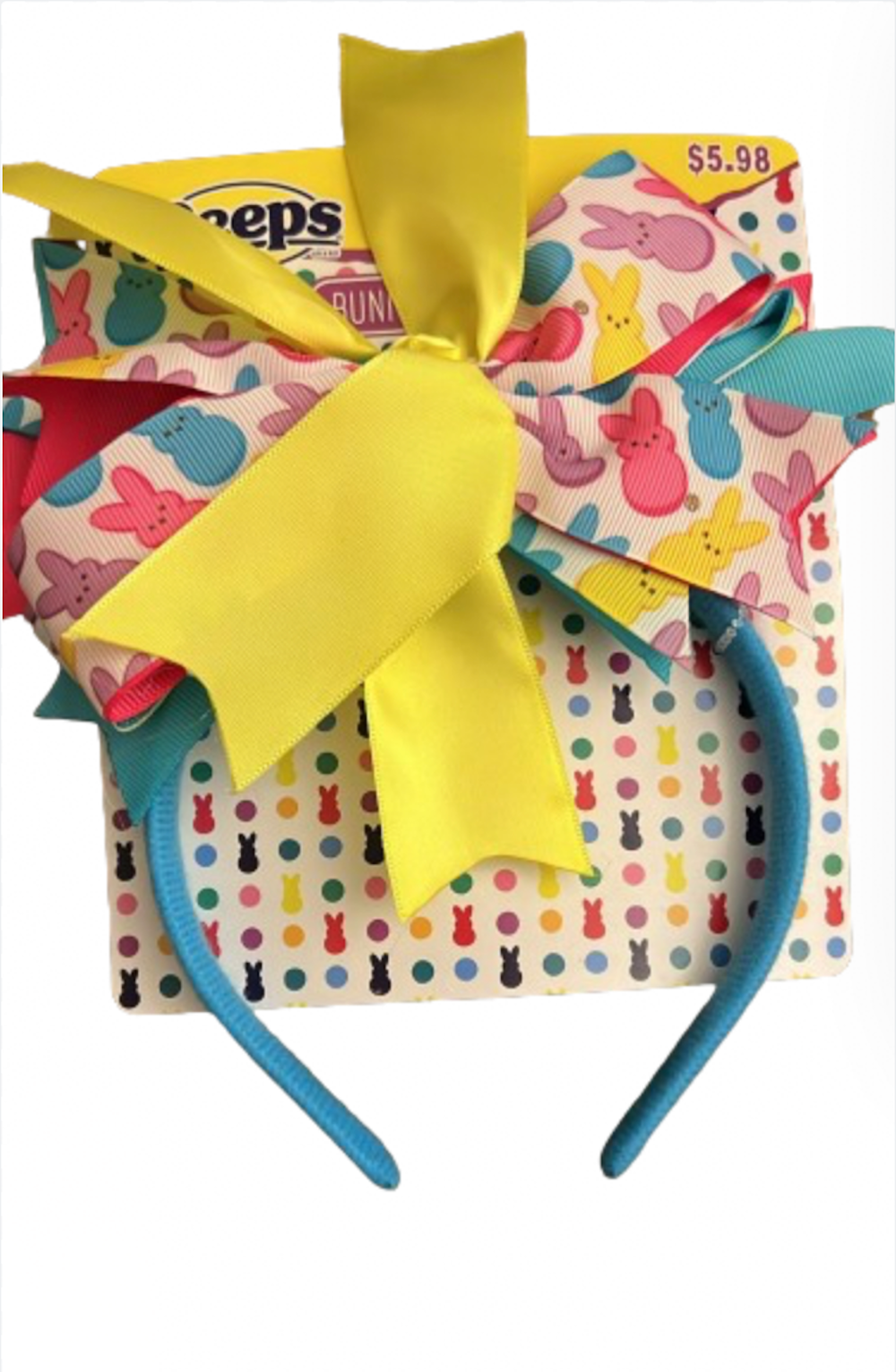 Peeps Easter Peep Bunny Headband New with Card – I Love Characters