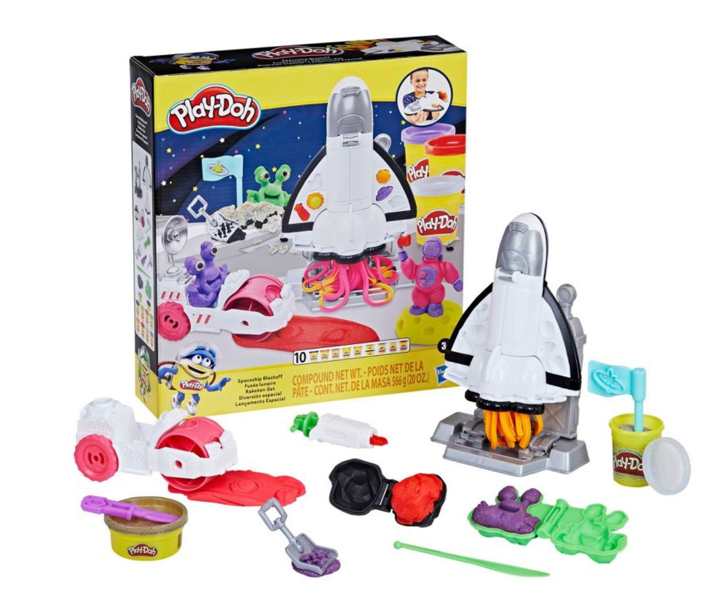 Play-Doh Spaceship Blastoff Playset Toy New With Box – I Love Characters