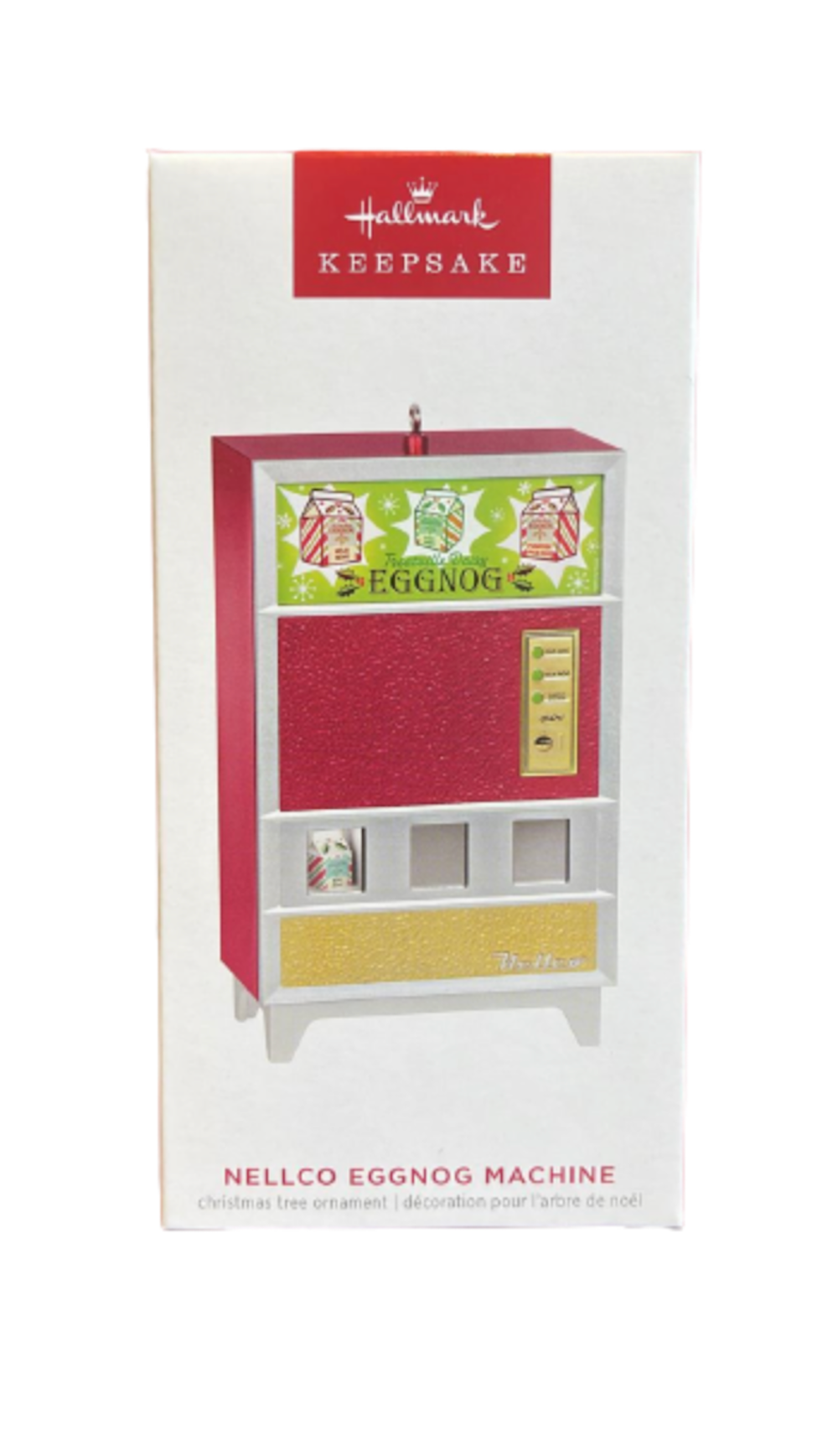 Hallmark 2023 Keepsake Nellco Eggnog Machine Musical Christmas Ornamen ...