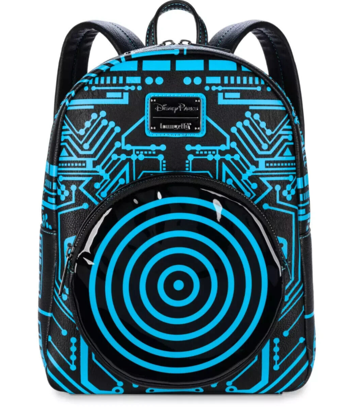 Disney Parks Tron 40th Anniversary Light-Up Loungefly Mini Backpack Ne ...