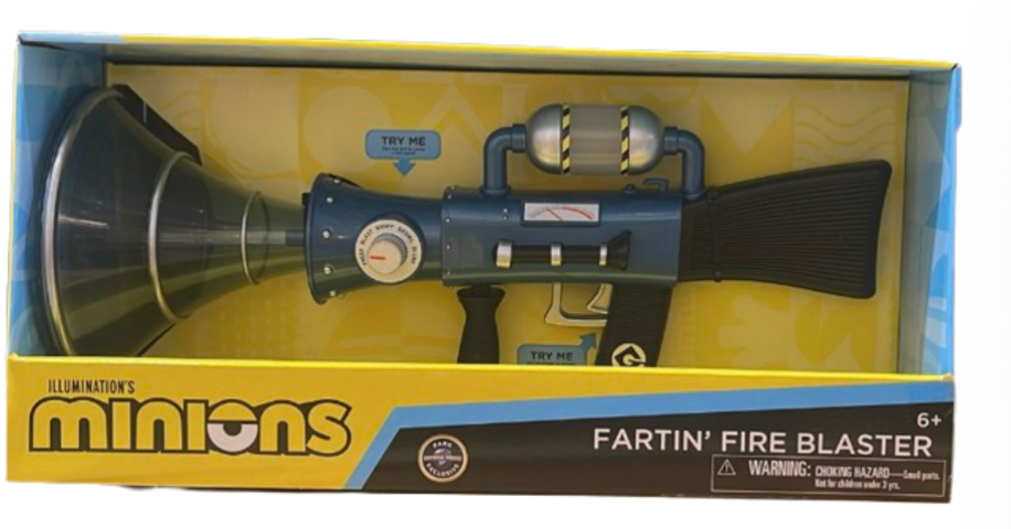 Universal Studios Minions Despicable Me Fartin' Fire Blaster New With ...