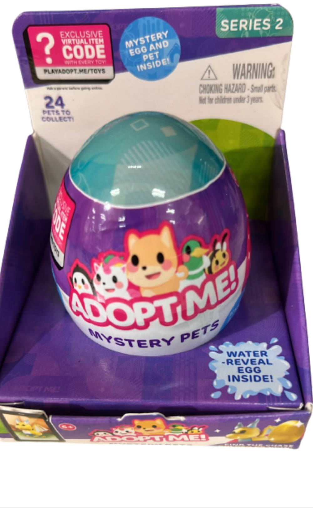 1 ADOPT ME ! Series 2 Mystery Egg and Mini Pet Figure Randomly Selecte ...