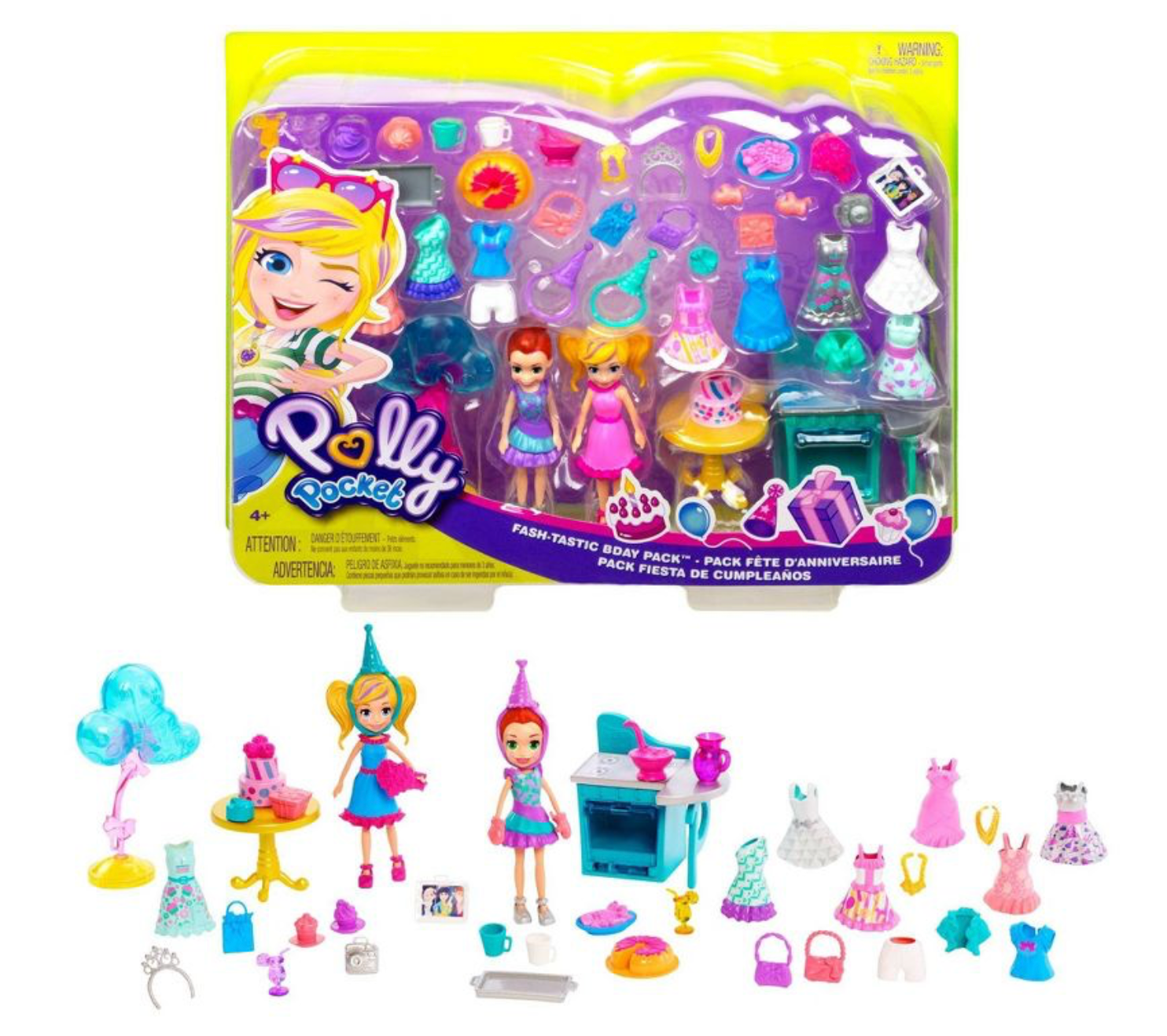 Polly Pocket Birthday Party Pack Exclusive Toy New With Box – I Love ...