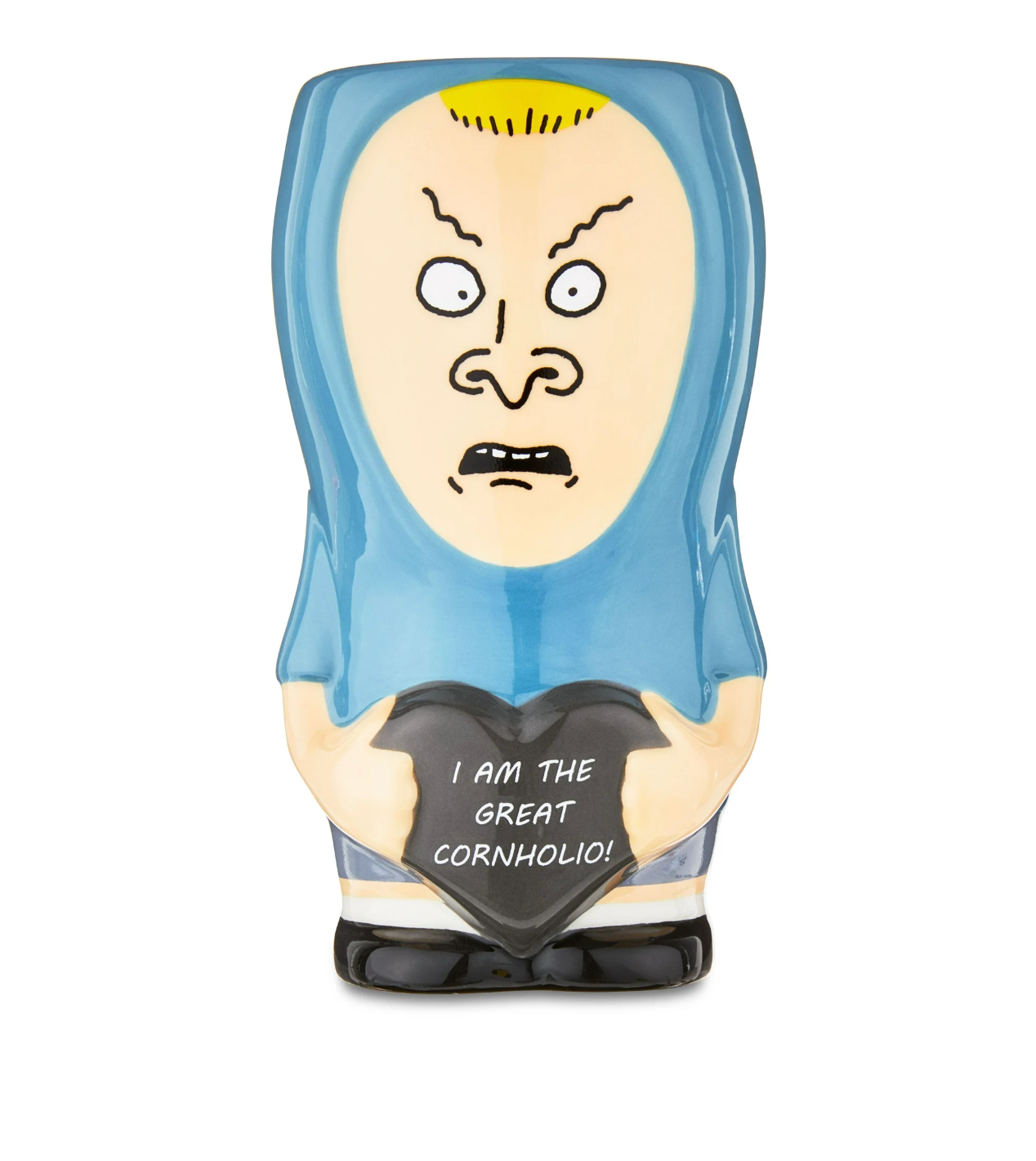 Zak Valentine 2024 Beavis I Am The Great Cornholio Chibi Ceramic Mug N ...