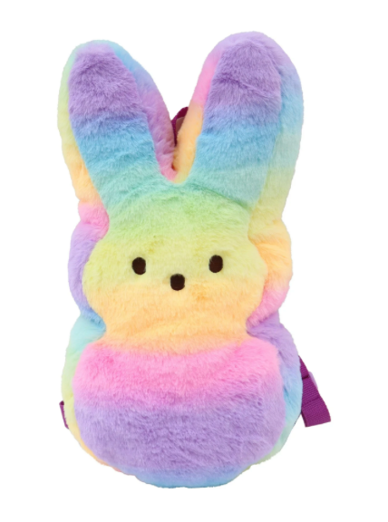 Peeps Zipper Plush Backpack - Rainbow Easter New with Tag – I Love ...