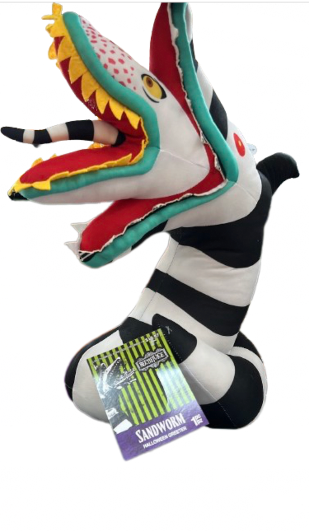 Beetlejuice Sandworm Halloween Greeter New with Tag – I Love Characters