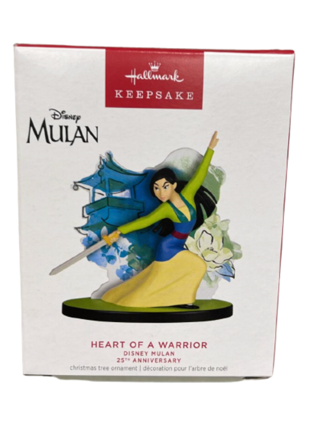 Hallmark 2023 Keepsake Disney Mulan Heart of a Warrior Christmas Ornam ...