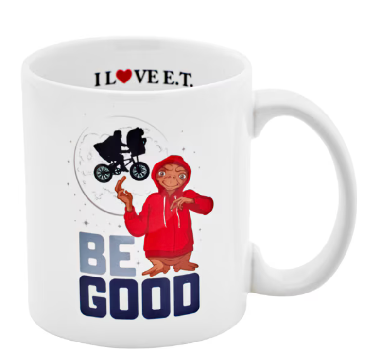 Universal Studios E.T. Extra Terrestrial "Be Good" Coffee Mug New With ...
