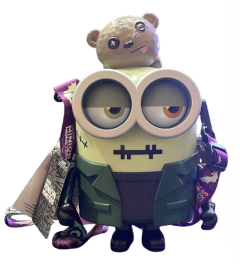 Universal Studios Frankenbob Minion Despicable Me Popcorn Bucket New W ...