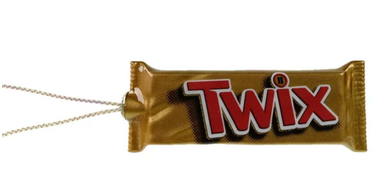 Twix Original Decoupage Christmas Tree Ornament New With Tag – I Love ...