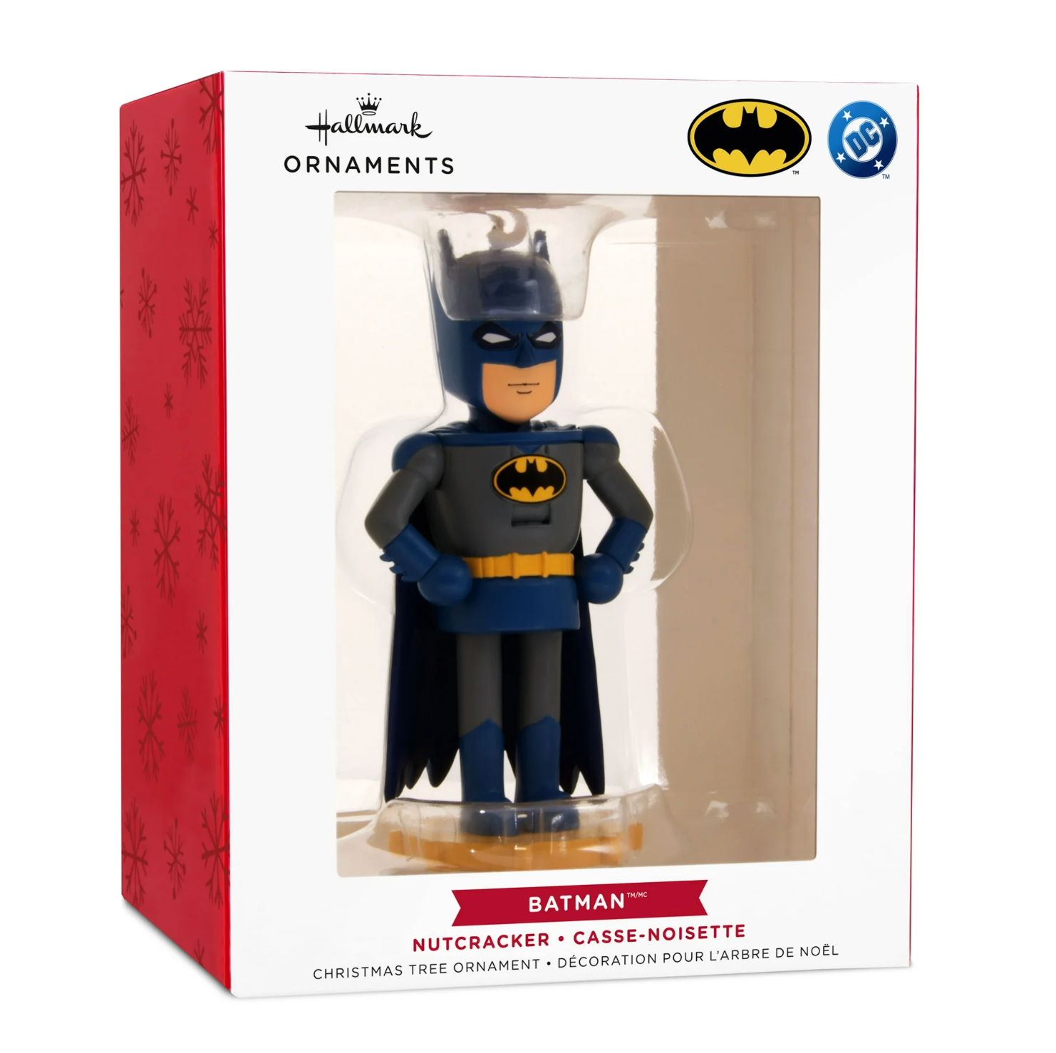 Hallmark Peanuts Batman Nutcracker Christmas Tree Ornament New with Bo ...