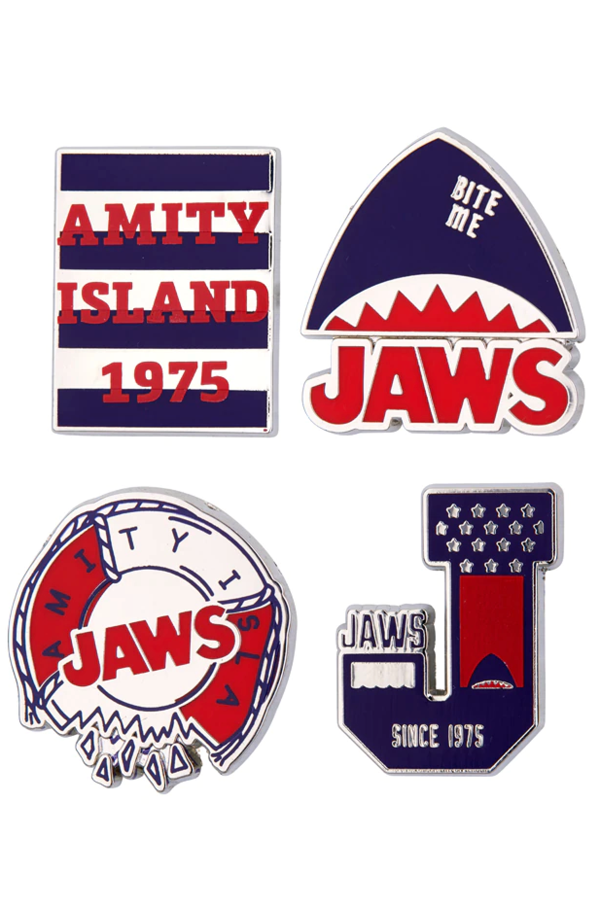Universal Studios Jaws Amity Island Pin Set New with Card – I Love ...