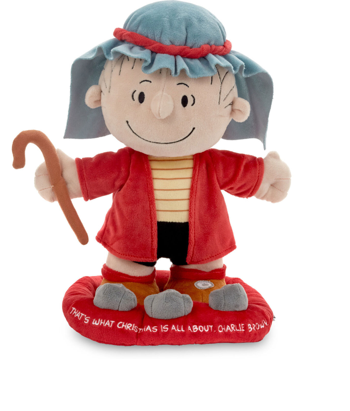 Hallmark Peanuts Linus in Shepherd Costume Plush W Sound Motion and Li ...
