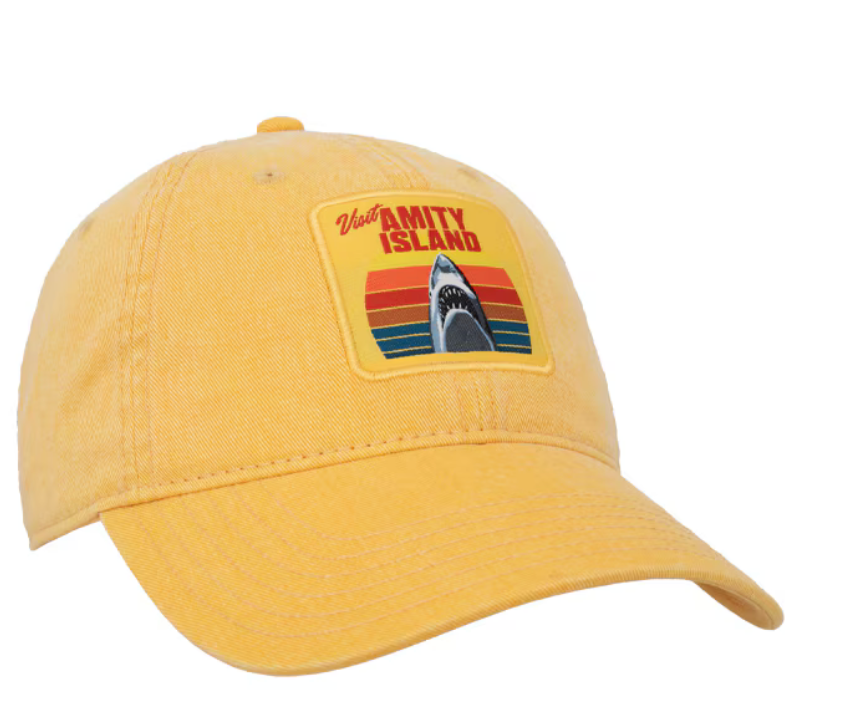 Universal Studios Jaws 50th Anniversary Vintage Adult Cap Baseball Hat ...