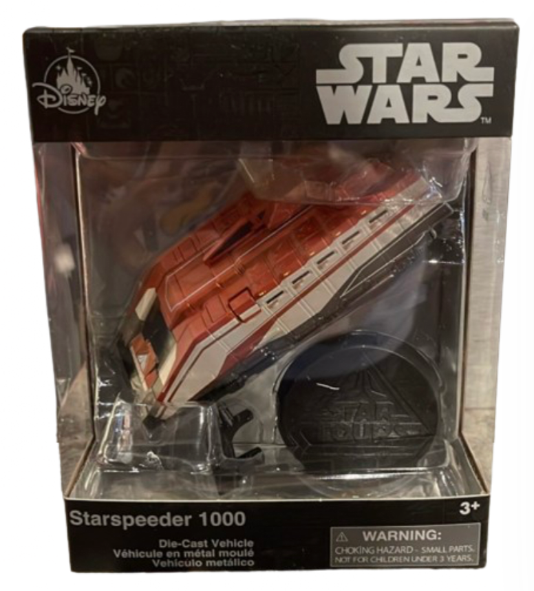 Disney Parks Star Wars Die-Cast Star Tours Starspeeder 1000 Figure New ...
