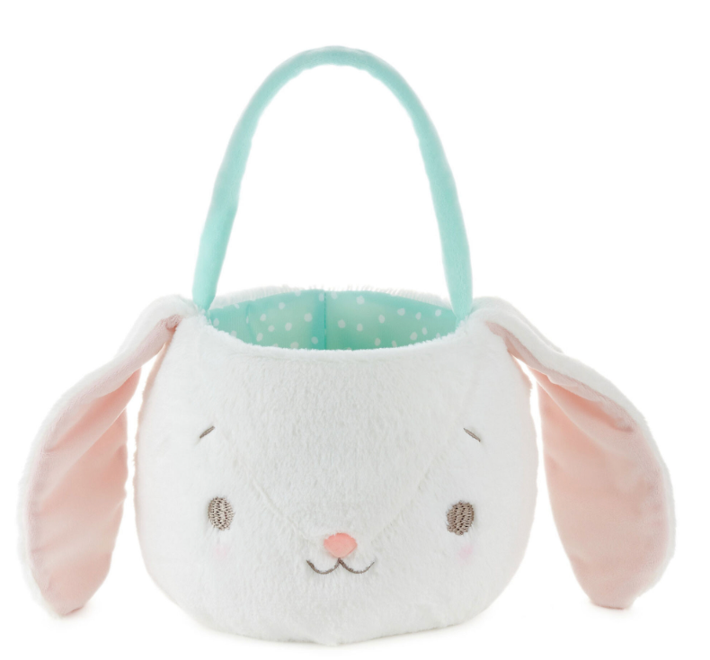 Hallmark Hoppy Easter Plush Bunny Basket With Sound New With Tag – I ...
