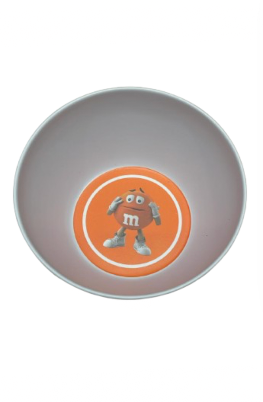 M&M's World Orange Character Silhouette Melamine Satin Finish Bowl New ...