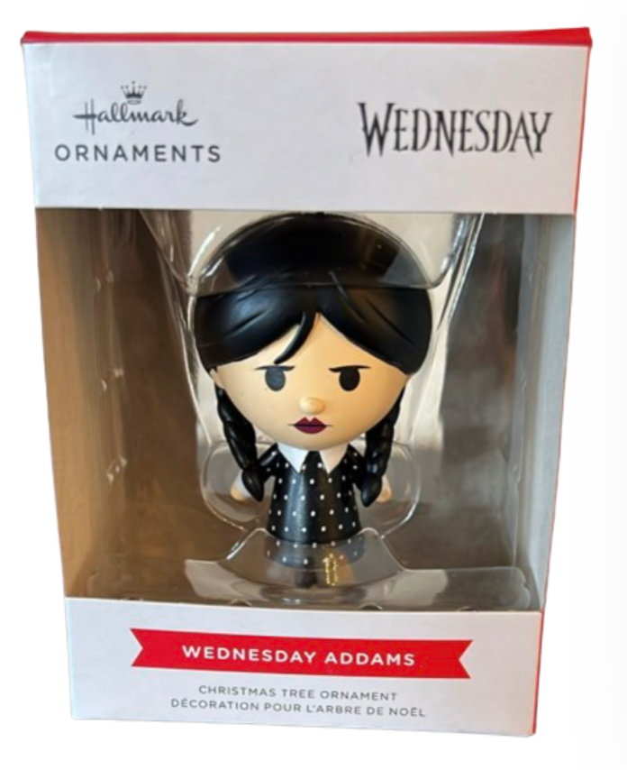 Hallmark Wednesday Addams Christmas Tree Ornament New With Box – I Love ...