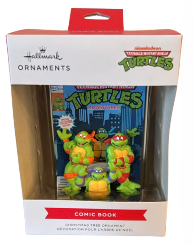 Hallmark Ninja Turtles Comic Book Christmas Ornament New With Box – I ...