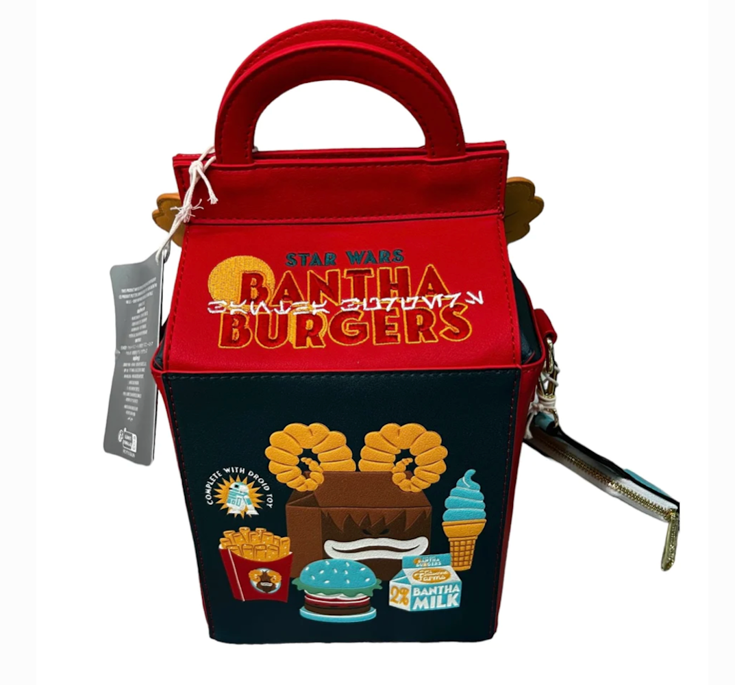 Disney Star Wars Bantha Burgers Happy Meal Loungefly Crossbody Bag New ...
