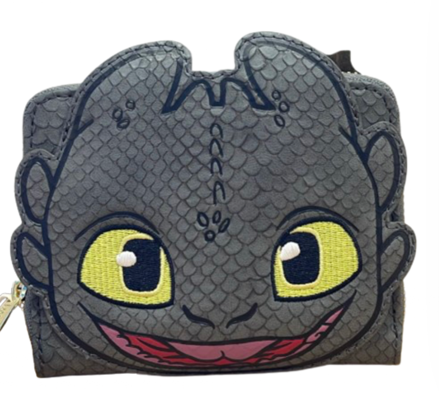 Universal Studios How to Train Your Dragon Loungefly Toothless Wallet ...