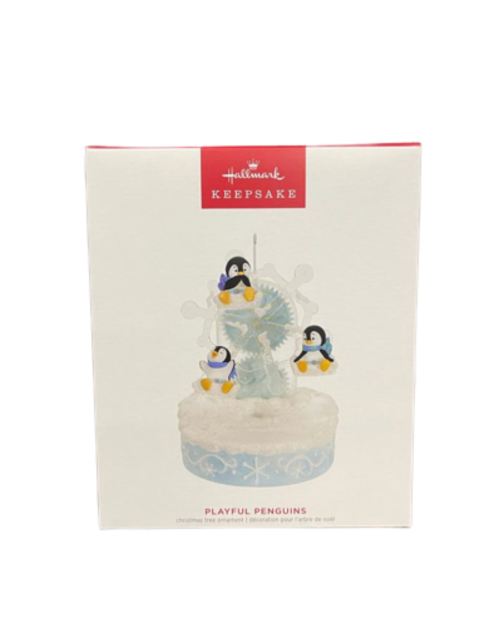 Hallmark 2023 Keepsake Playful Penguins on Ferris Wheel Musical Orname ...