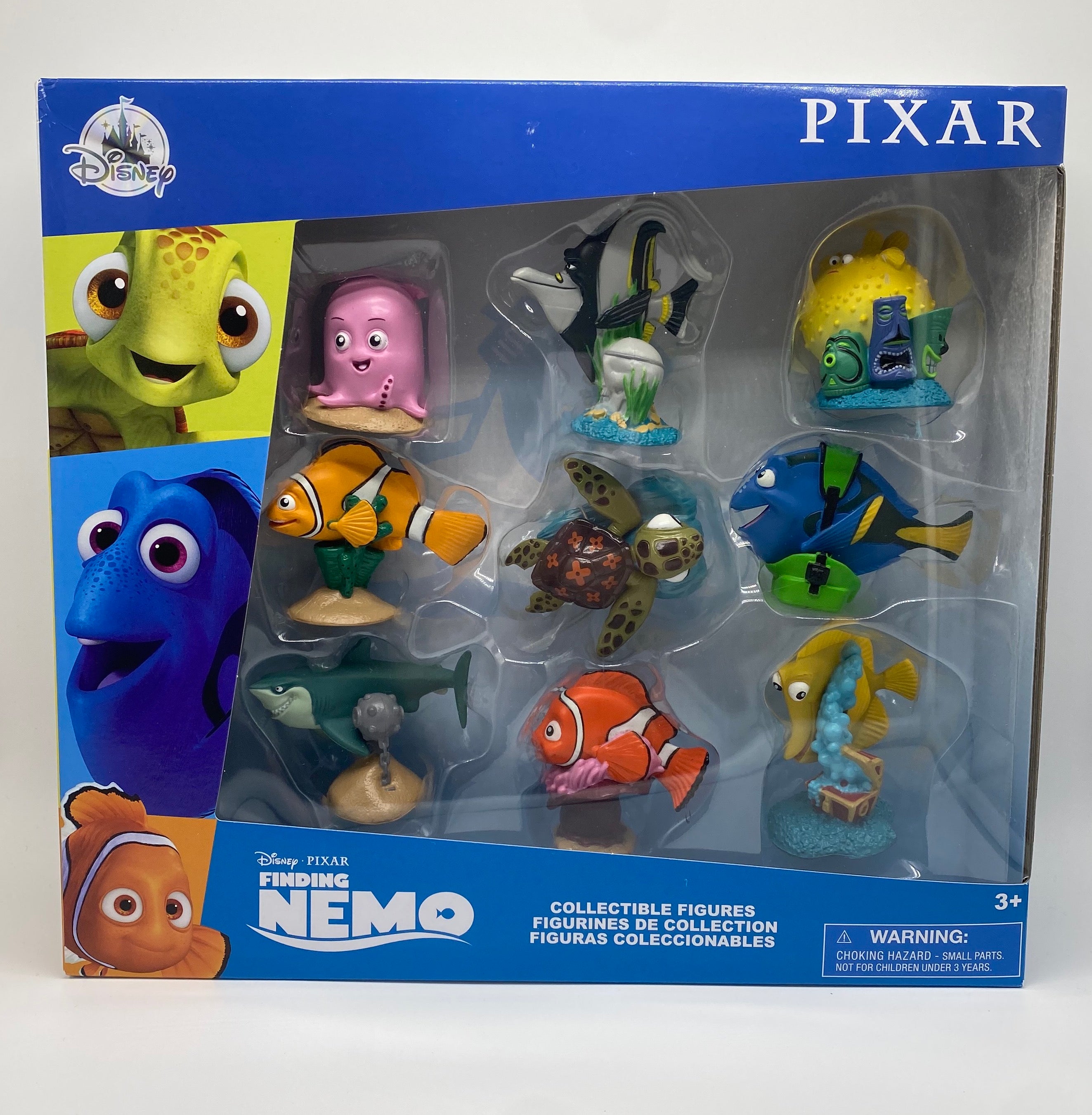 Disney Parks Finding Nemo Pixar Figure Cake Topper Playset Play Set Do ...