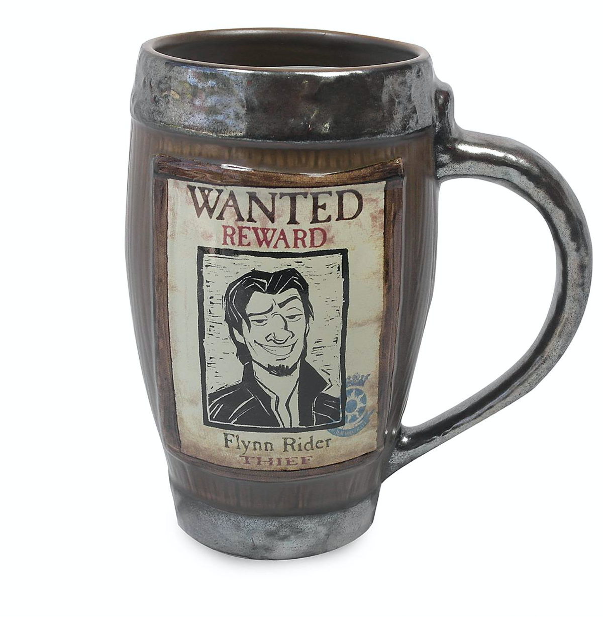 Disney 10th Tangled Rapunzel Wanted Reward Flynn Rider Thief Coffee Mu ...