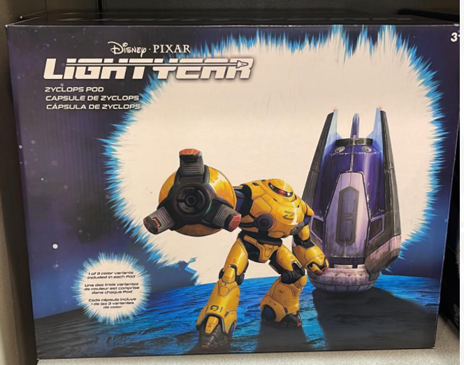 Disney Parks Pixar Lightyear Zyclops Pod New with Box – I Love Characters