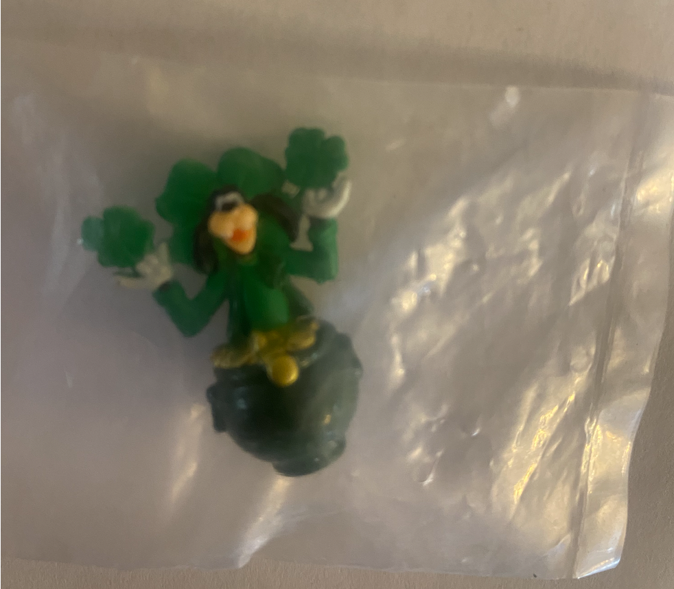 Disney Goofy Good Luck Clover Miniature Figure New Sealed – I Love ...