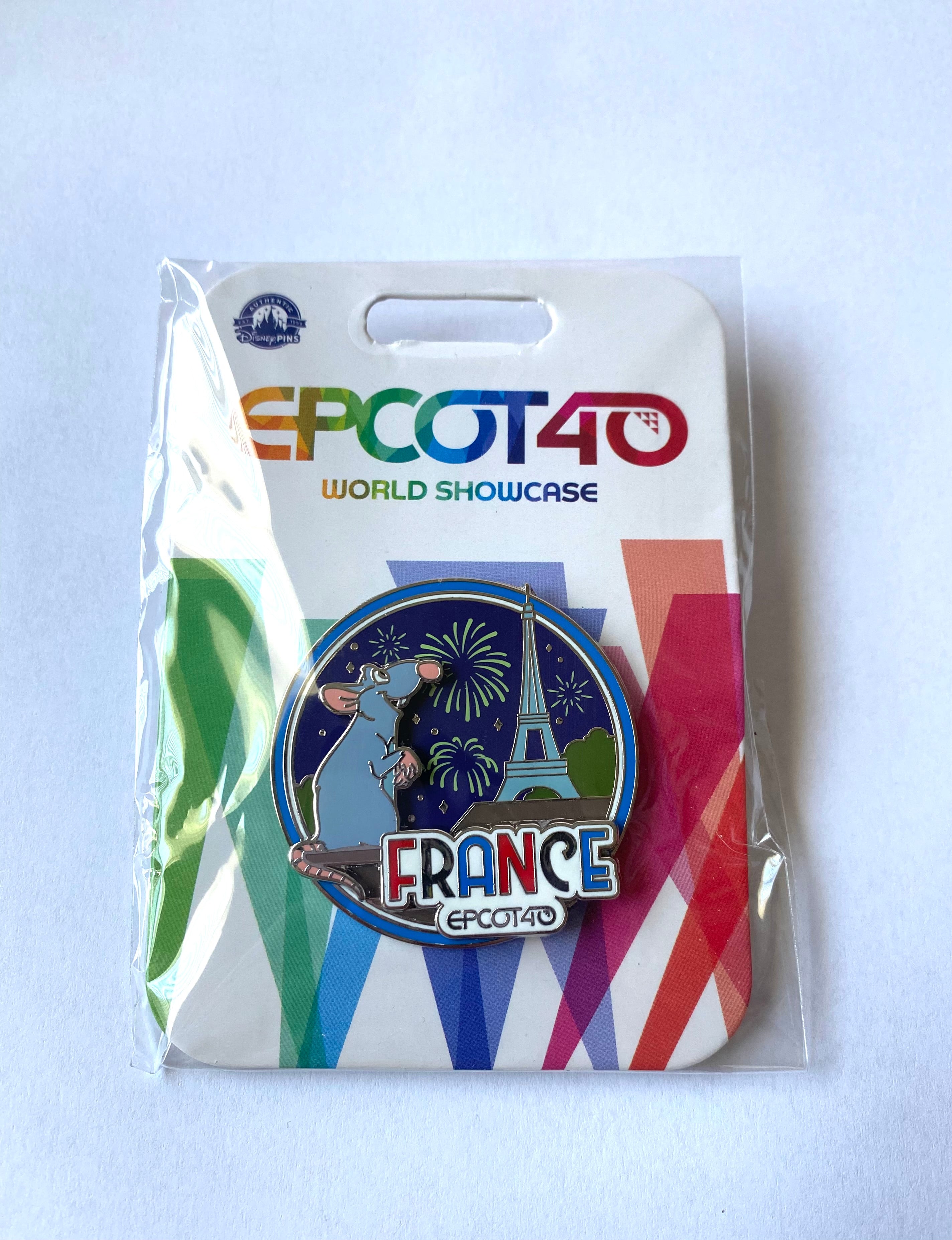 Disney Parks Epcot 40th World Showcase France Ratatouille Remy Pin New ...