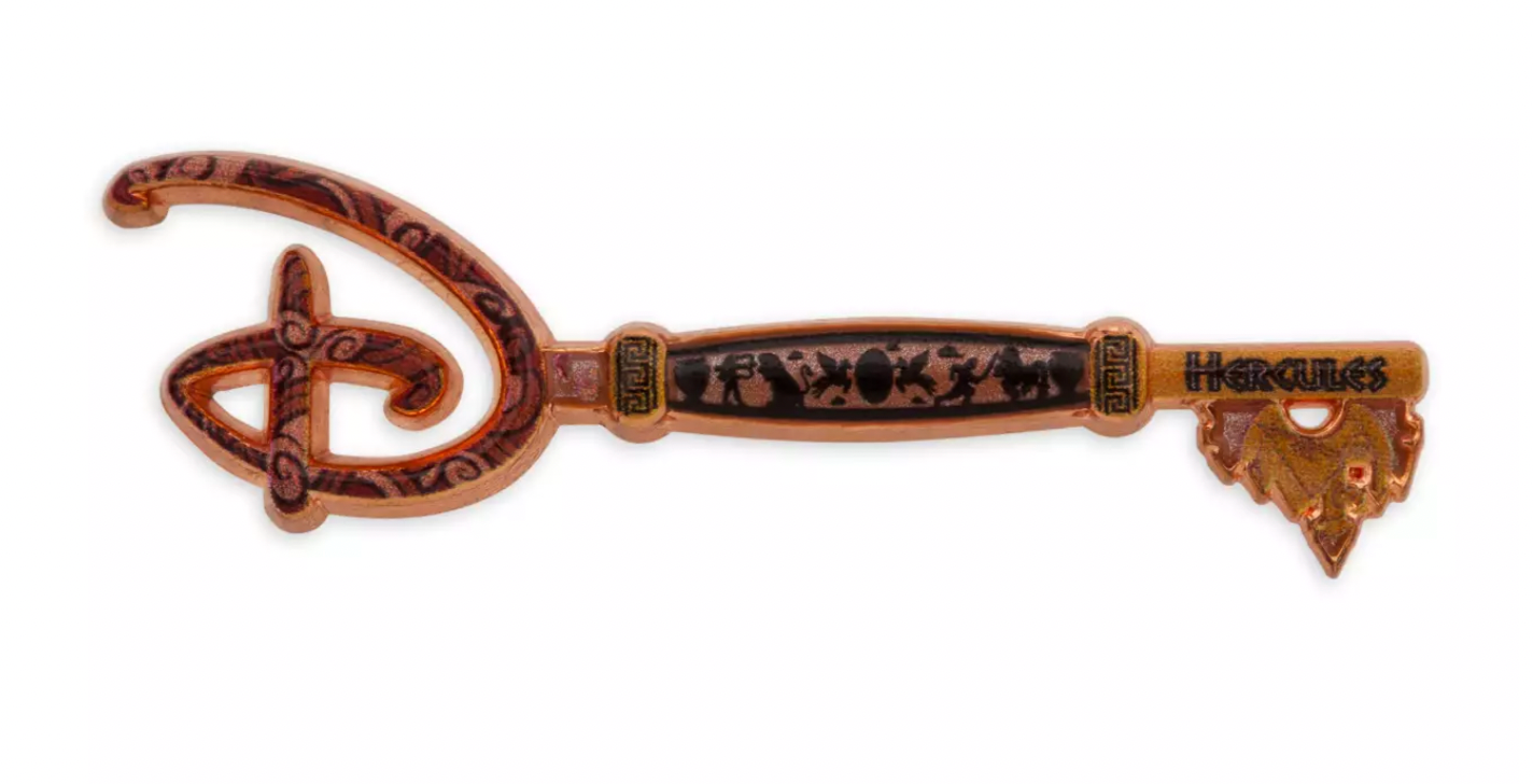 Disney Hercules 25th Anniversary Collectible Key Pin Collectible Key P ...